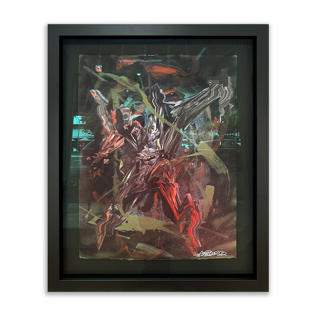 ASKEW ONE - Digilogue 18 | Original Artwork | Urban Art NZ – Limn Gallery