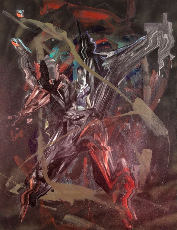 ASKEW ONE - Digilogue 18 | Original Artwork | Urban Art NZ – Limn Gallery