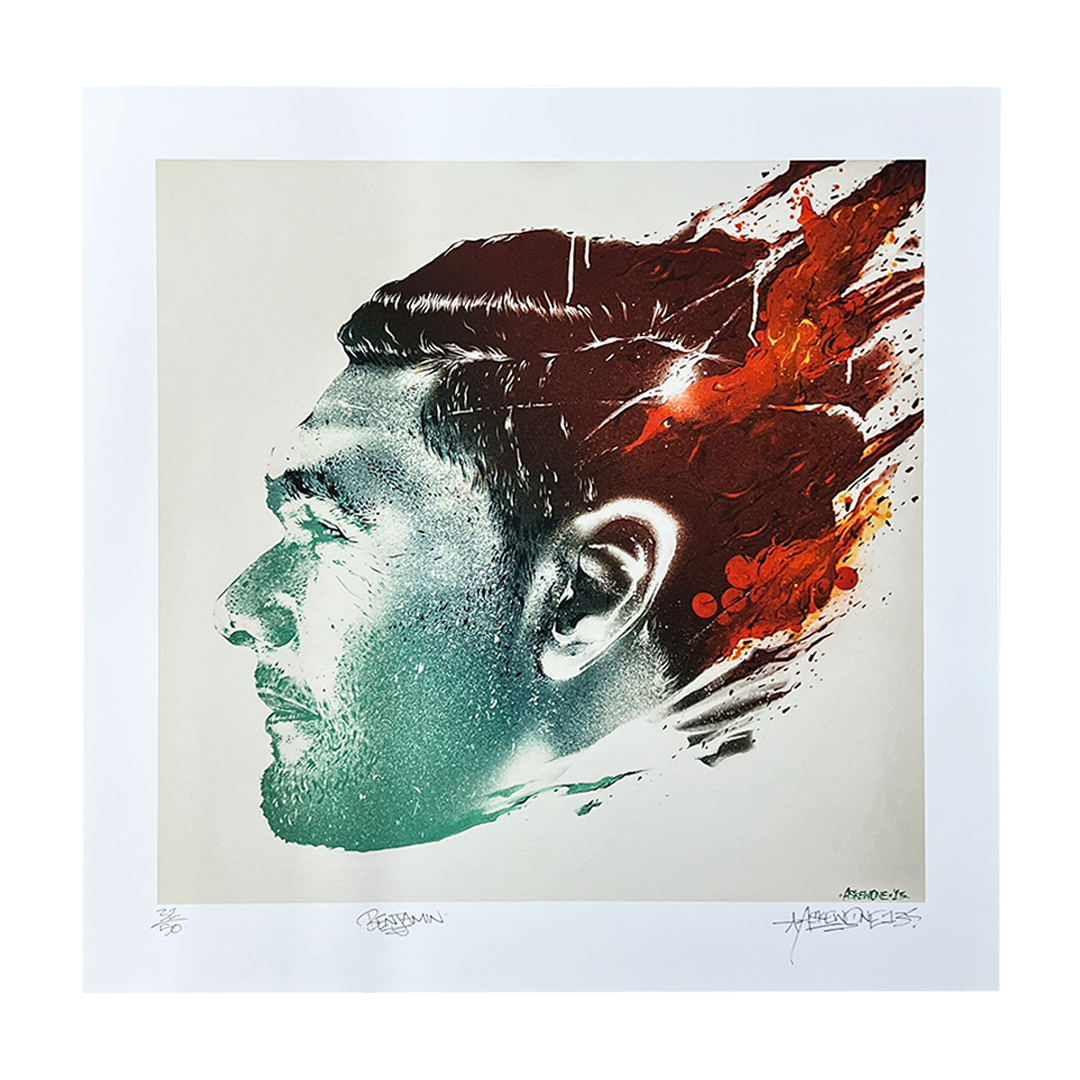 ASKEW ONE - Benjamin | Limited Edition Print | Urban Art NZ – Limn Gallery