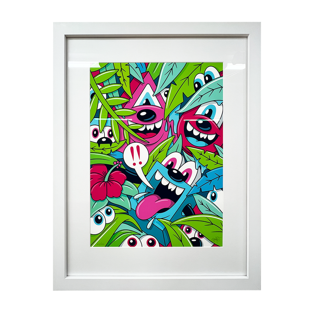 Greg Mike - Paradise City | Limited Edition Print | Urban Art NZ | Limn ...
