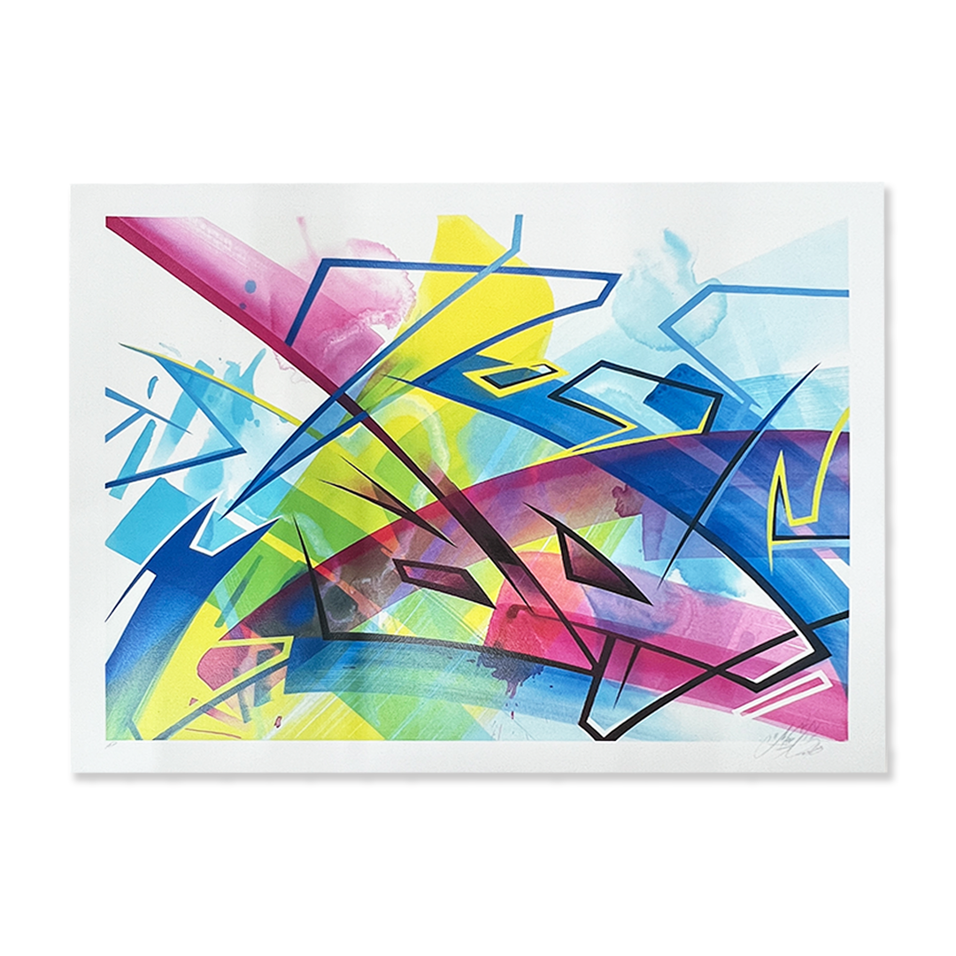 MadC - NYC 1982 (White) | Limited Edition Print | Urban Art Gallery NZ ...