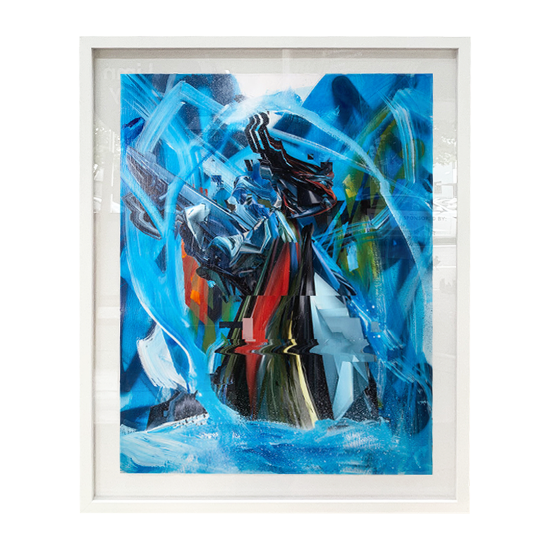 ASKEW ONE - Digilogue 12 | Original Artwork | Urban Art NZ – Limn Gallery