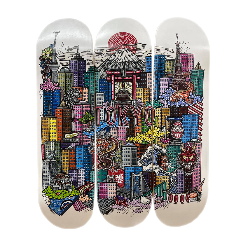 Finn Gerry Wilson - Tokyo | Original Artwork | Urban Art NZ – Limn Gallery