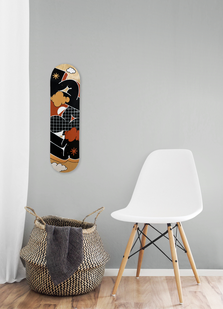 Fluro - Skate Deck | FREESTYLE Show | Urban Art | Limn Gallery NZ