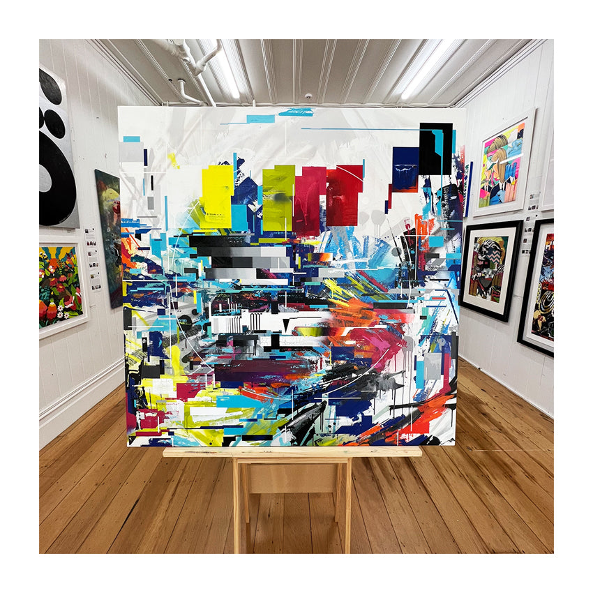 Markus Genesius / WOW123 - Memorylane 03 | Original Artwork | Urban Art ...