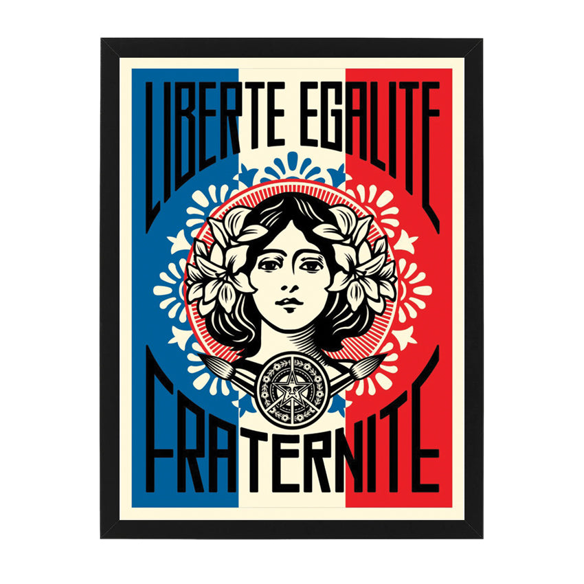 Shepard Fairey (OBEY) - Liberté, Egalité, Fraternité | Open Edition ...