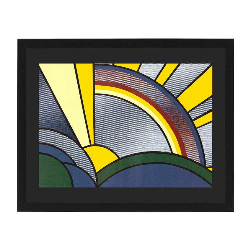Litchenstein - Modern Sun Rays | Open Edition Print | Urban Art NZ ...